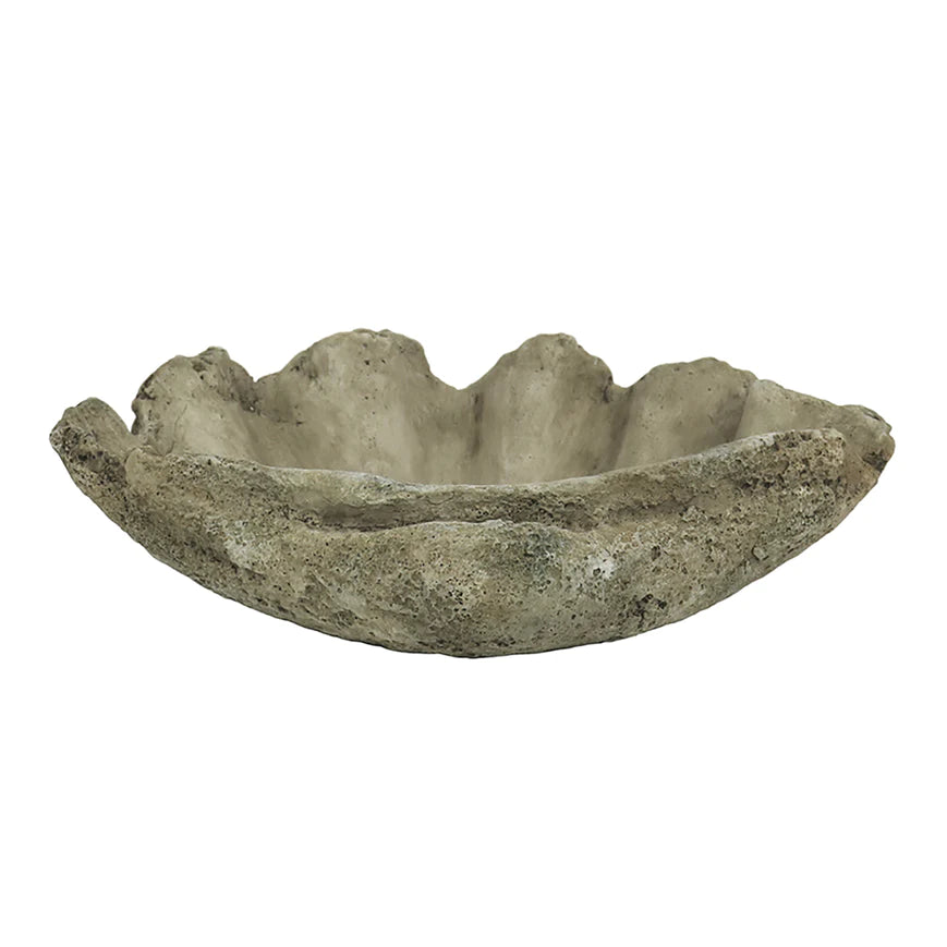 Cast Concrete Clam Shell – WittMoore Designs